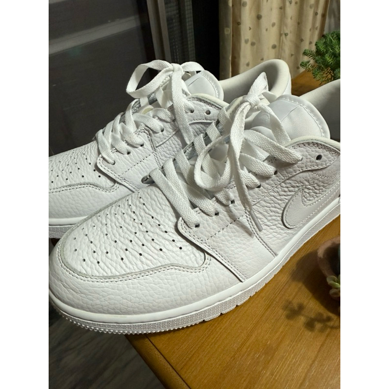 NIKE AIR JORDAN 1 low Golf AJ1 純白 高爾夫球鞋 運動鞋 DD9315-101 us11 | 蝦皮購物