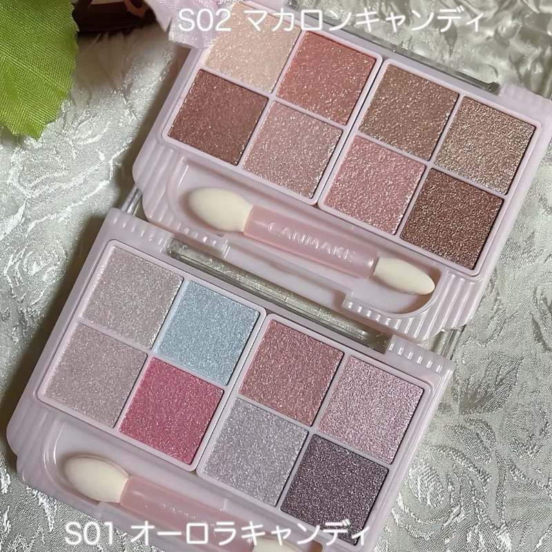 🔥現貨 日本代購🇯🇵 S01 S02 05 新色上市 CANMAKE 8色小巧眼影調色盤 全新未拆 | 蝦皮購物