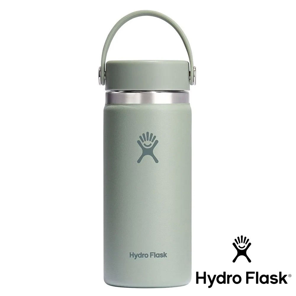 【Hydro Flask】寬口真空保溫鋼瓶16oz『灰綠』HW16CTS | 蝦皮購物