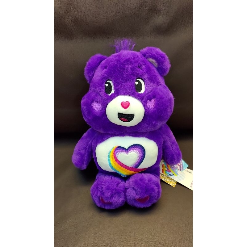 正版Care Bears彩虹熊 愛心熊 娃娃 公仔 造型娃娃 填充玩具 特殊色（45cm) | 蝦皮購物