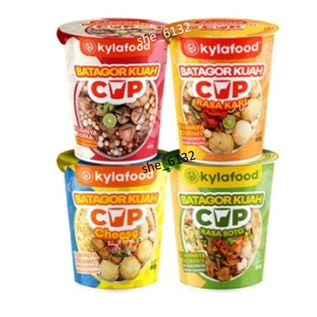 Kylafood Cup instant mie Kuah Original/Kari/Soto SEBLAK REMP | 蝦皮購物