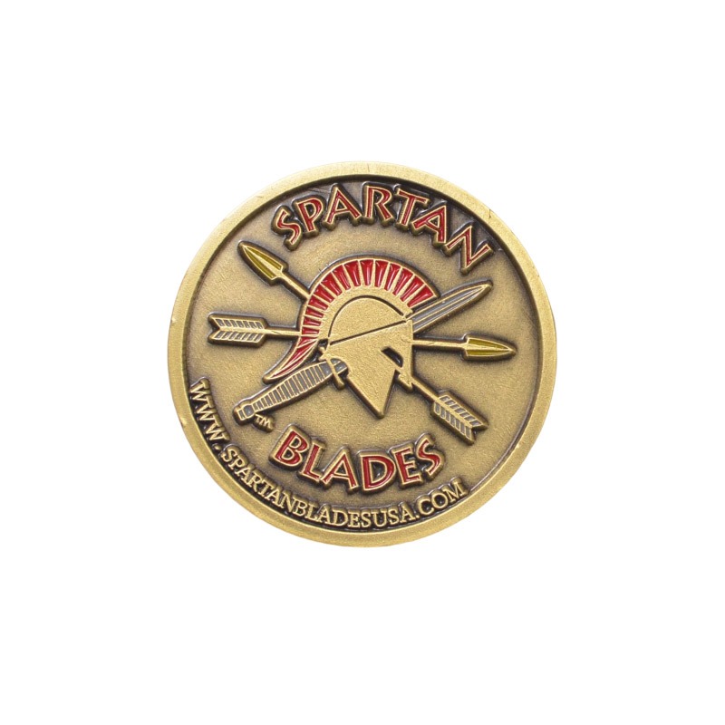 Spartan Honor Brass Challenge Coin榮譽硬幣(單個販售) | 蝦皮購物