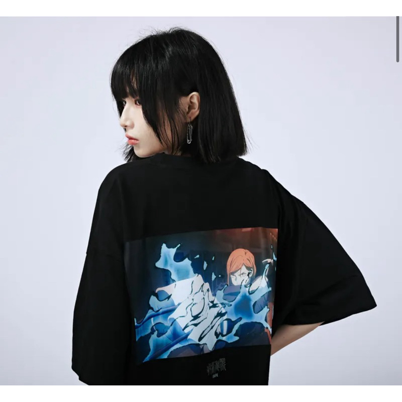 XCTRL® I 咒術迴戰《澀谷事變》釘崎短T-黑 | 蝦皮購物
