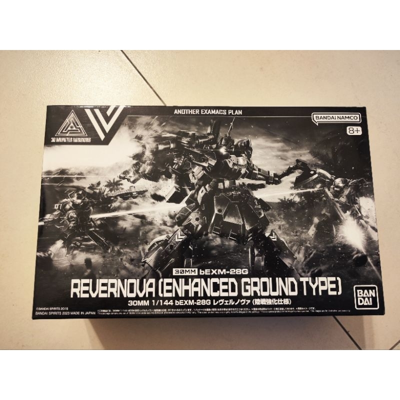 萬代 30MM 1/144 bEXM-28G REVERNOVA 萊貝爾諾瓦 陸戰強化仕樣 30分鐘任務 PB限定 | 蝦皮購物