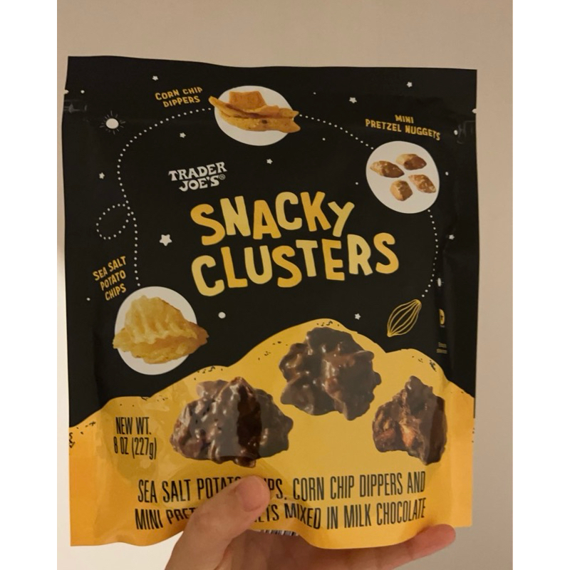 【現貨】Trader Joe's 美國超人氣超商黑巧克力洋芋餅乾 Snacky clusters | 蝦皮購物