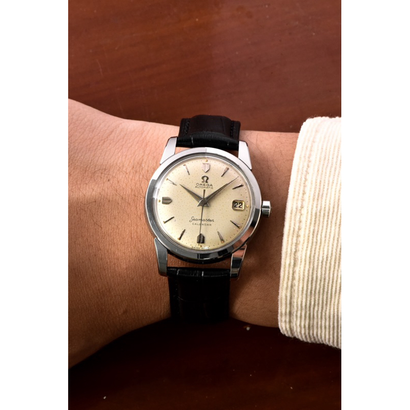 古董錶 1957s 歐米茄 Omega 海馬 Seamaster Ref.2849 4 sc | 蝦皮購物
