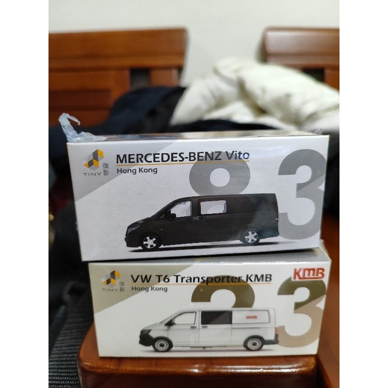 正版 Tiny 微影 KMB 23 福斯 VW T6 83 賓士 Bens Vito 1/64 | 蝦皮購物