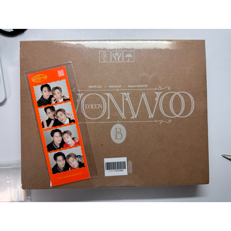 DICON VOLUME N°26 SEVENTEEN WONWOO (B TYPE) | 蝦皮購物