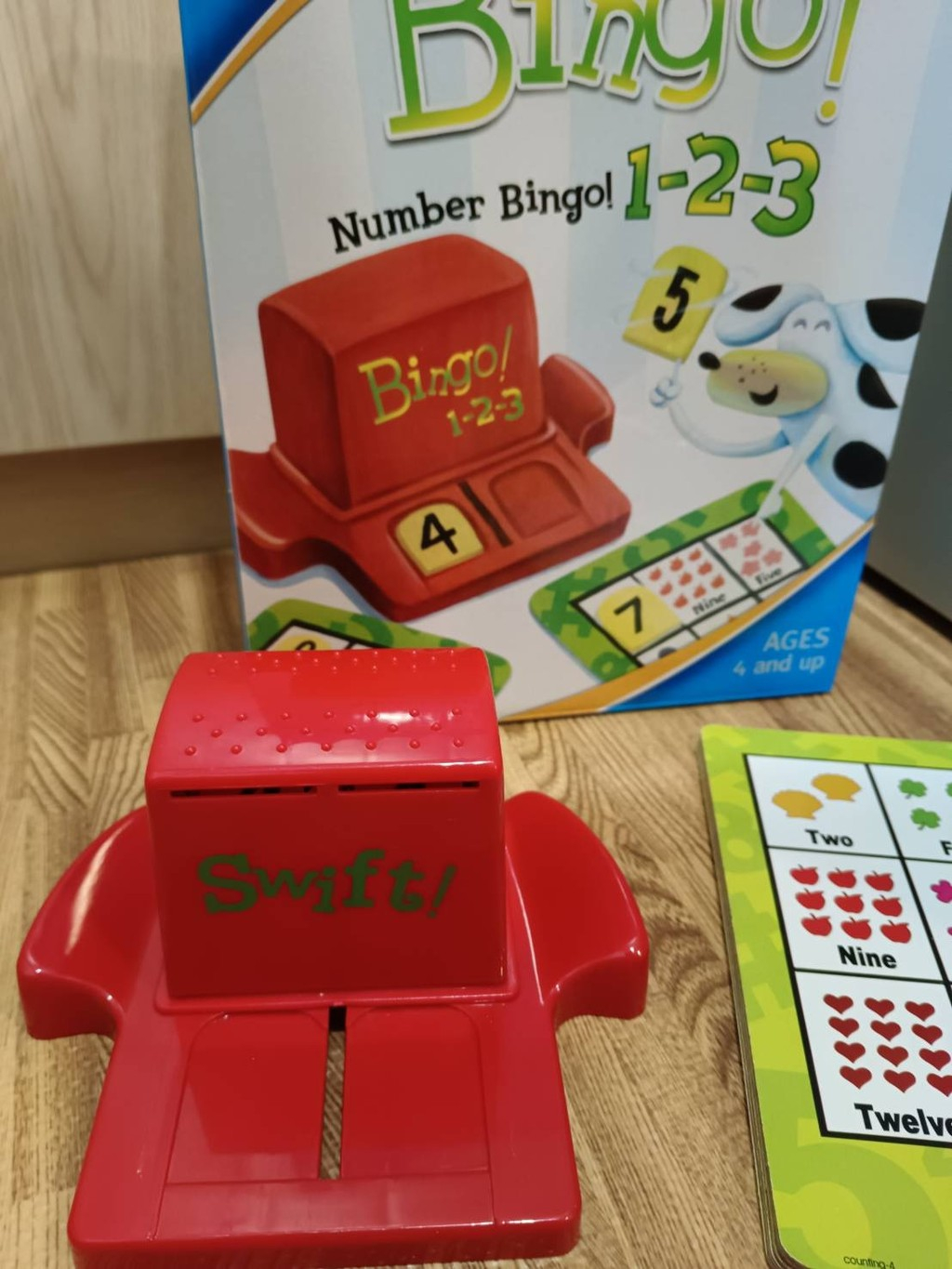 (數字版)賓果遊戲/心臟病+賓果/動腦BINGO game 123數字配對 數字賓果 眼明口快桌遊 | 蝦皮購物