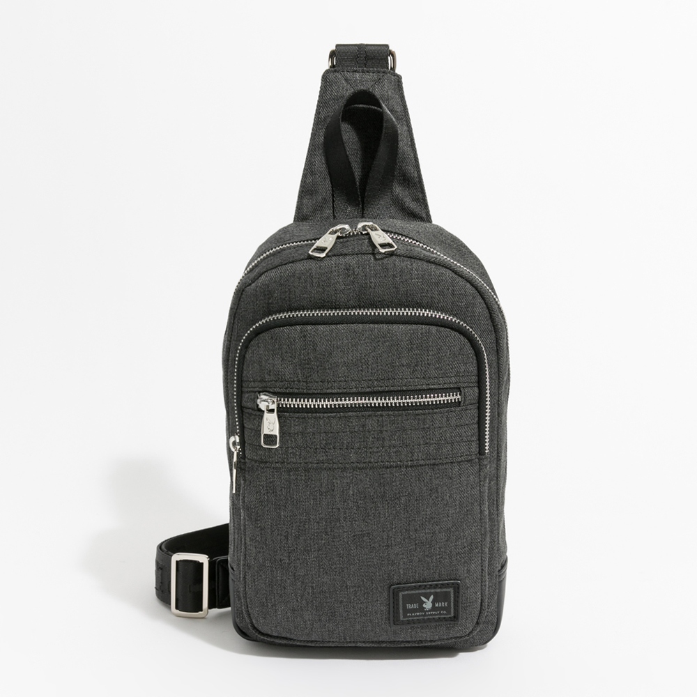 PLAYBOY - 單肩背包 Overfly系列 - 深灰色 | 蝦皮購物