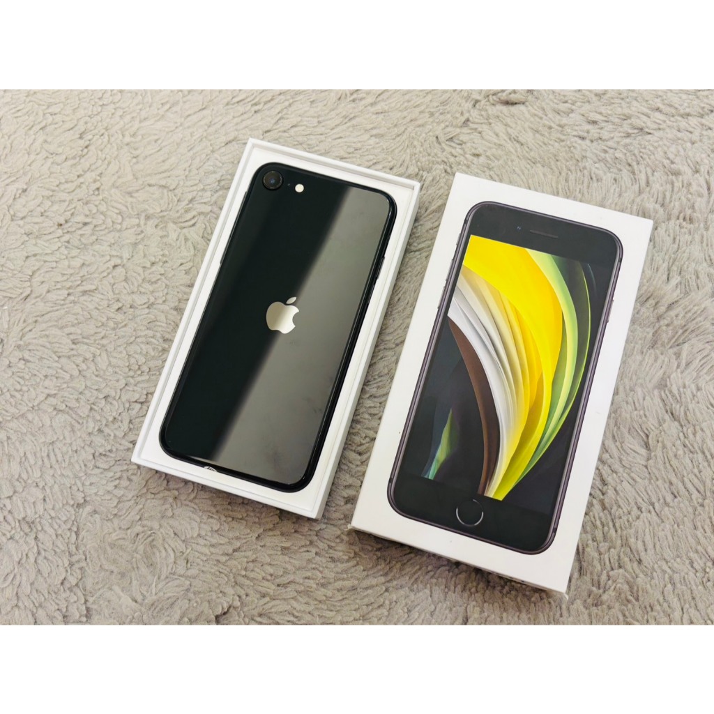 台中 版本IOS16.3.1 iPhone SE2 64G 黑色 電池83% 4.7吋 有原本盒裝 #KN48 | 蝦皮購物