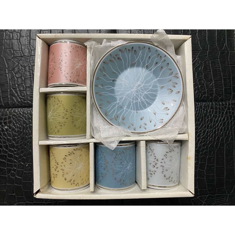 AURATIC 咖啡杯 一盒（5杯盤組） | 蝦皮購物