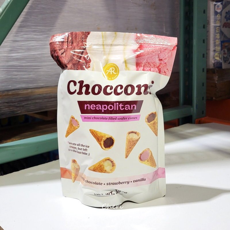 BLANC_COSTCO 好市多 A&R Chocconi 那布勒斯風格 迷你甜筒餅乾 綜合口味 397公克/袋 巧克力 | 蝦皮購物