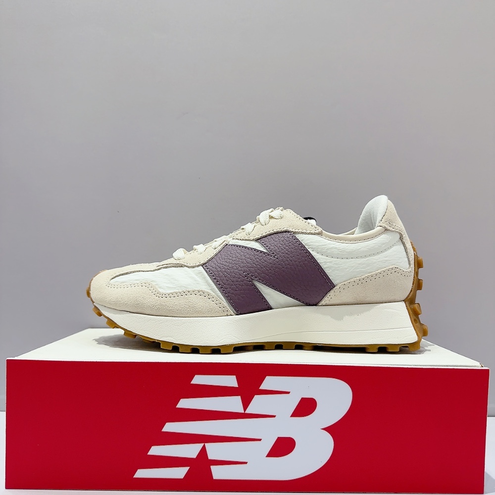 New Balance NB 327女生 紫色 B楦 麂皮 經典 復古 運動 休閒鞋 WS327FTC | 蝦皮購物