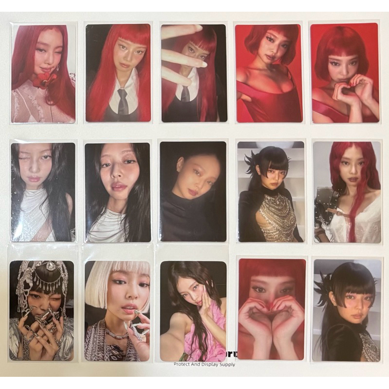 現貨！（下單前看詳情）Blackpink Jennie 《Ruby》 小卡、專卡、特典 | 蝦皮購物