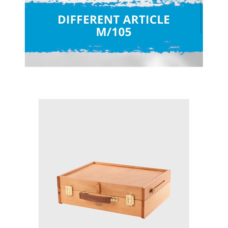 MABEF M105 義大利製造 寫生畫箱 攜帶式寫生盒 攜帶式畫箱 | 蝦皮購物