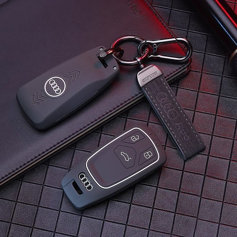 奧迪鑰匙套 Audi 鑰匙套A3 A4L A6L A5 A6 A7 A8 Q2 Q3 Q5 Q7 奧迪專用PVC鑰匙殼 | 蝦皮購物