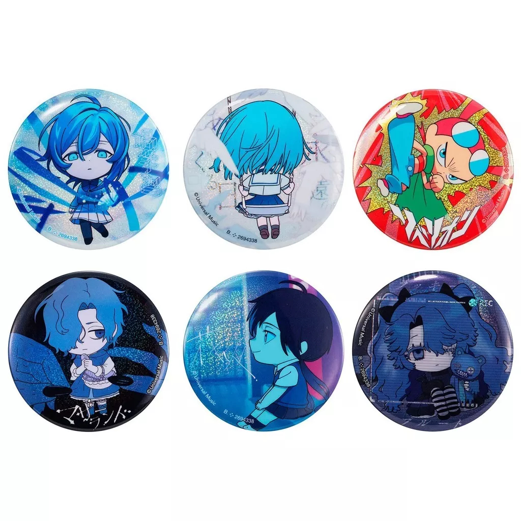 Ado 胸章 徽章 全6種套組 閃亮 Gashapon Ado あそーと2 C賞 | 蝦皮購物