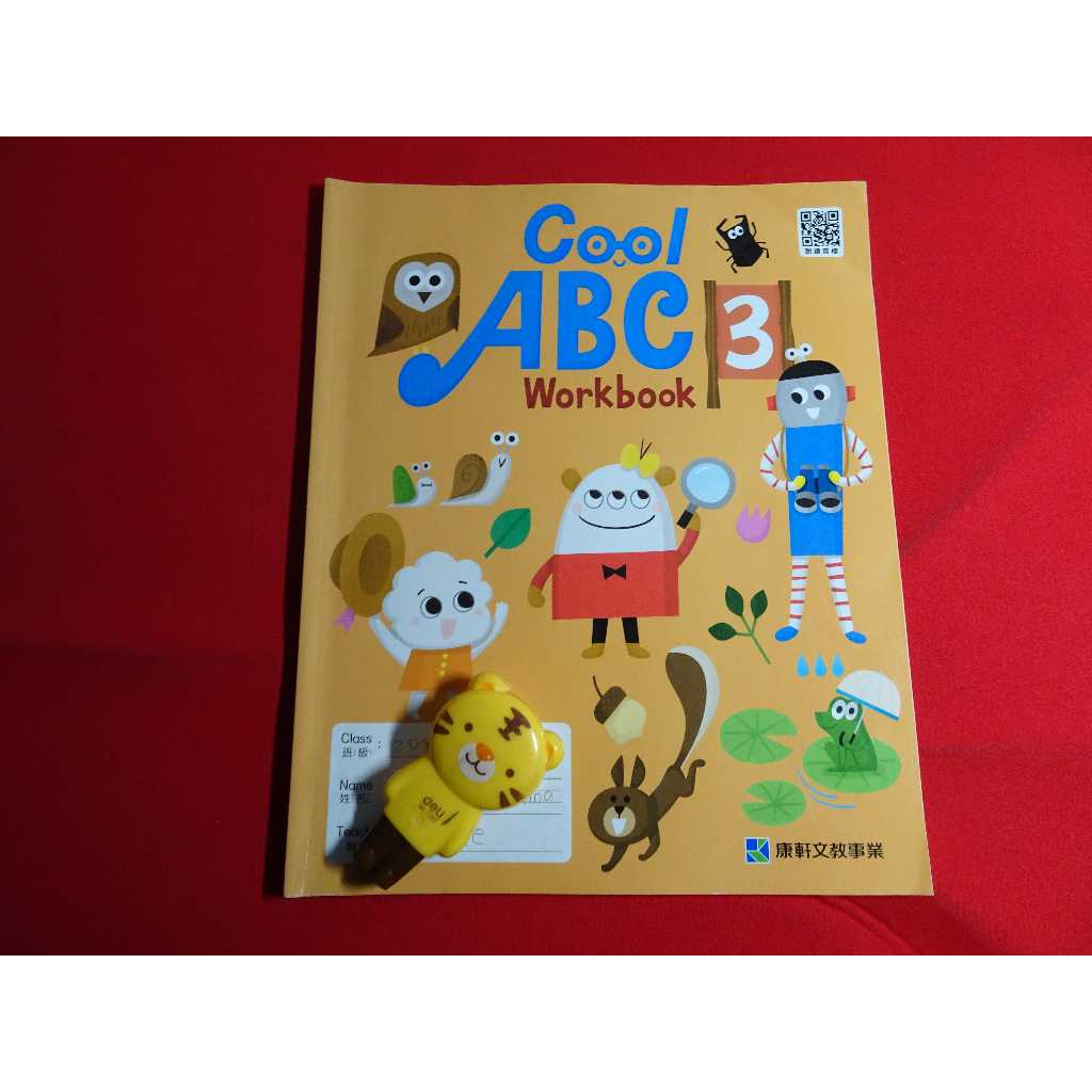 【鑽石城二手書店】國小 108課綱 Cool ABC 英語 1 習作 康軒D 113/04出版 答案有寫過 | 蝦皮購物
