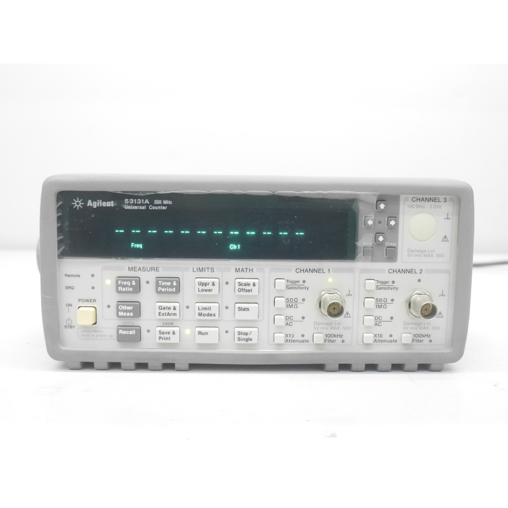 (HLFA-TMA) Agilent 安捷倫 53131A Universal Counter 255MHz 萬用計頻器 | 蝦皮購物