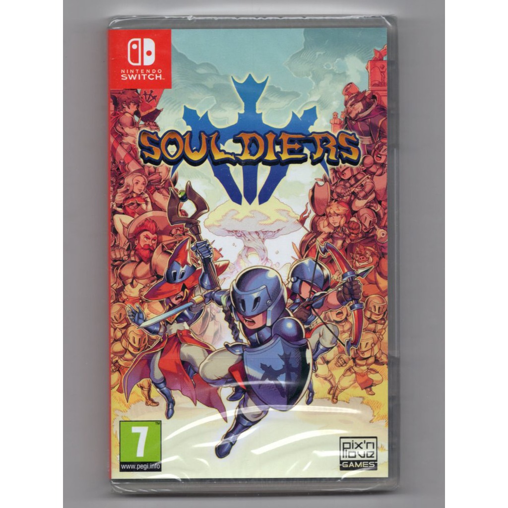 【補貨中】全新 NS Switch Souldiers 英靈士魂 中文版 標準版 全球限量發行 | 蝦皮購物