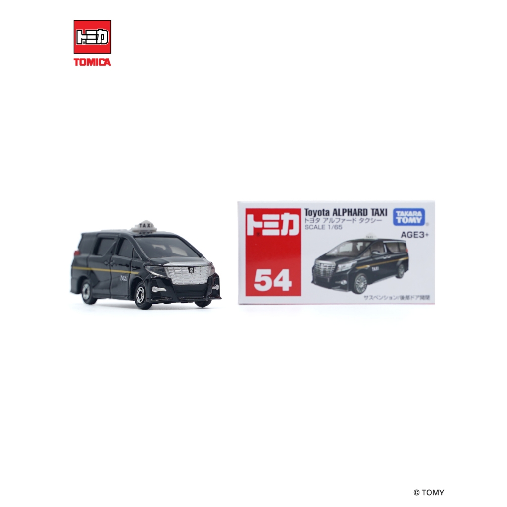 《樂達》現貨 無車貼 代理版 Tomica 亞洲限定 No.54 Toyota 豐田 ALPHARD 計程車 | 蝦皮購物