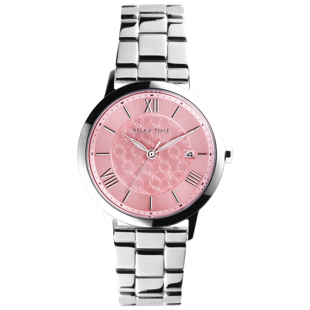 RELAX TIME 生命之花 女錶 粉 (RT-111-1) | 蝦皮購物