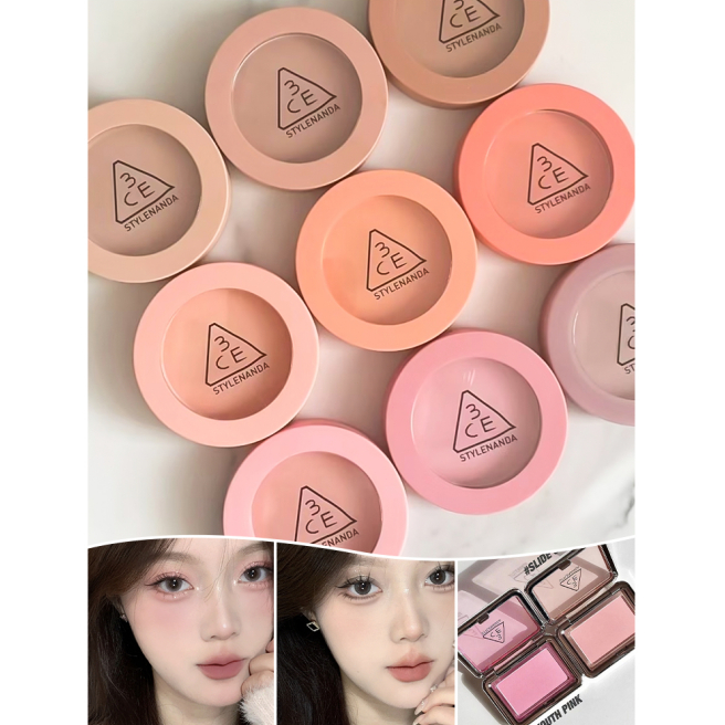 【保稅直發】3ce腮紅 三熹玉rosebeige腮紅 單色韓國連線04/28收單 3CE Mood Recipe | 蝦皮購物
