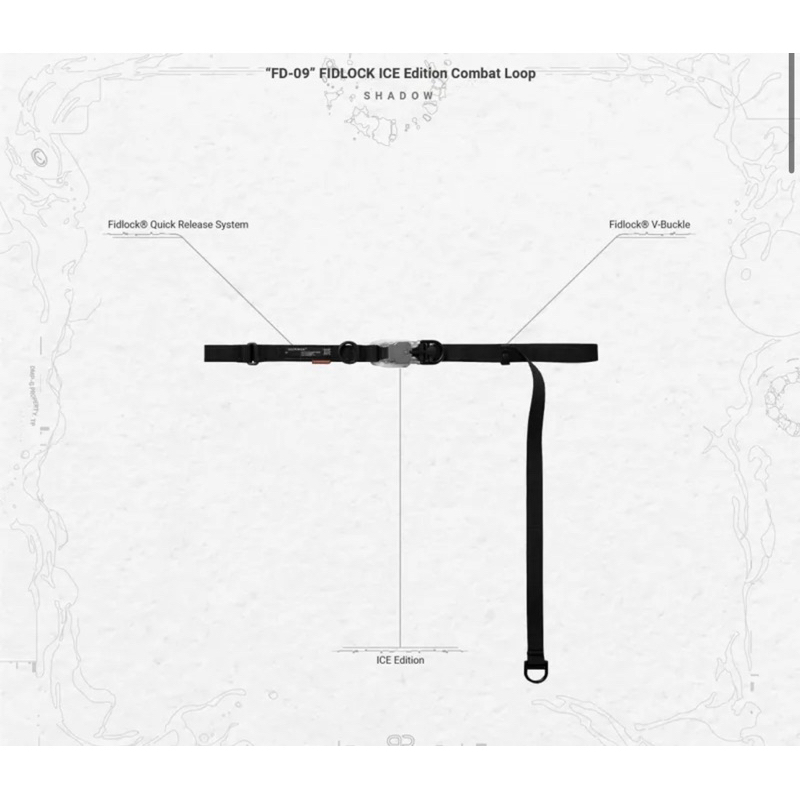 Goopi “FD-09” FIDLOCK ICE Edition Combat Loop - Shadow | 蝦皮購物