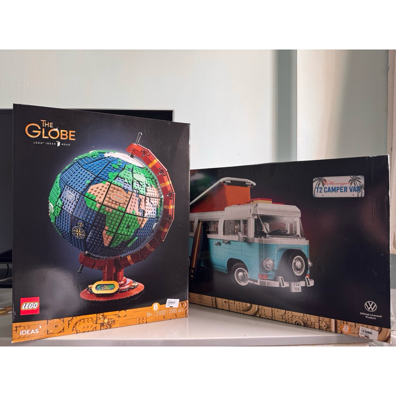 LEGO 10279 福斯 T2 露營車 Volkswagen、LEGO 21332 地球儀 | 蝦皮購物