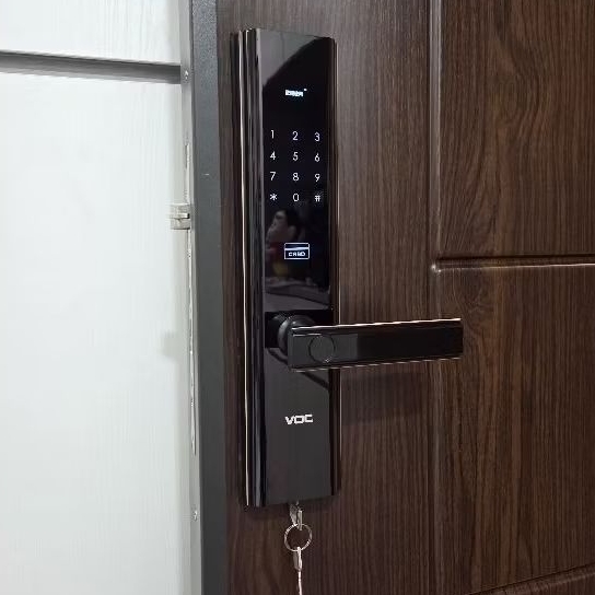 VOC X9 plus 電子鎖新色優惠＜衝評論限量＞含安裝 保固一年 智能鎖 WIFI遠端 指紋鎖 鑰匙 密碼鎖 | 蝦皮購物