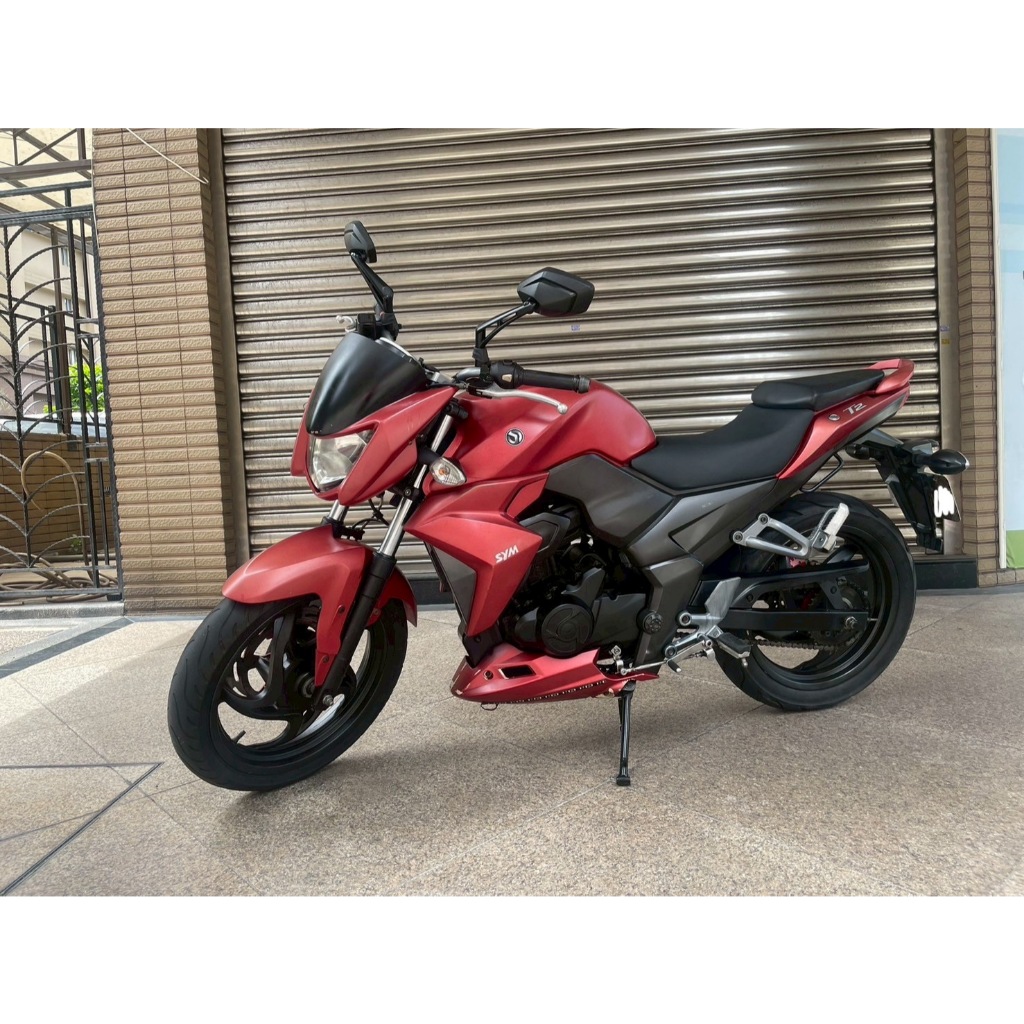 SYM T2 250 雙碟煞 水冷版 國際六檔 經典國產車 客人委託代售 | 蝦皮購物
