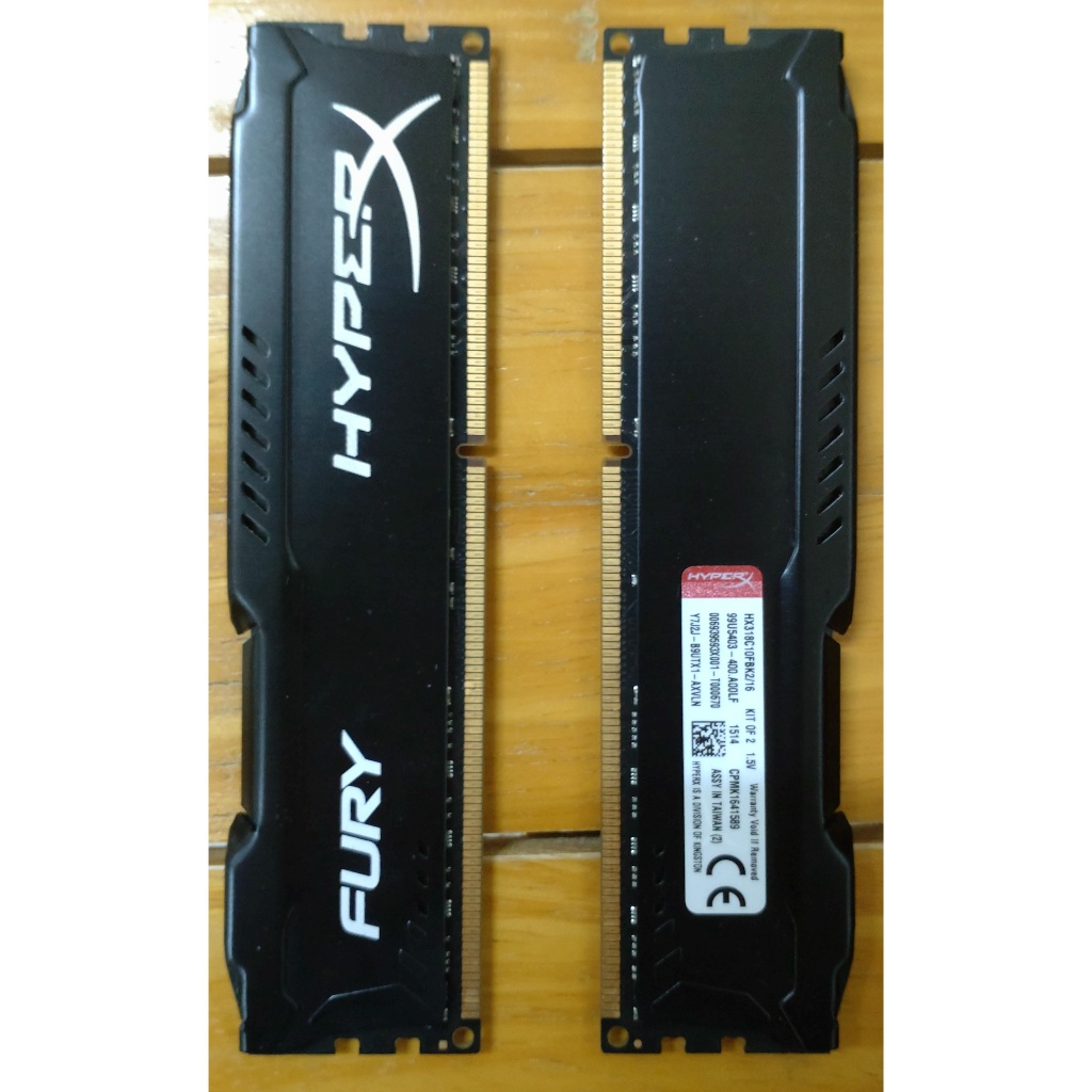 金士頓 HyperX FURY DDR3-1866 16GB(8GBx2) | 蝦皮購物