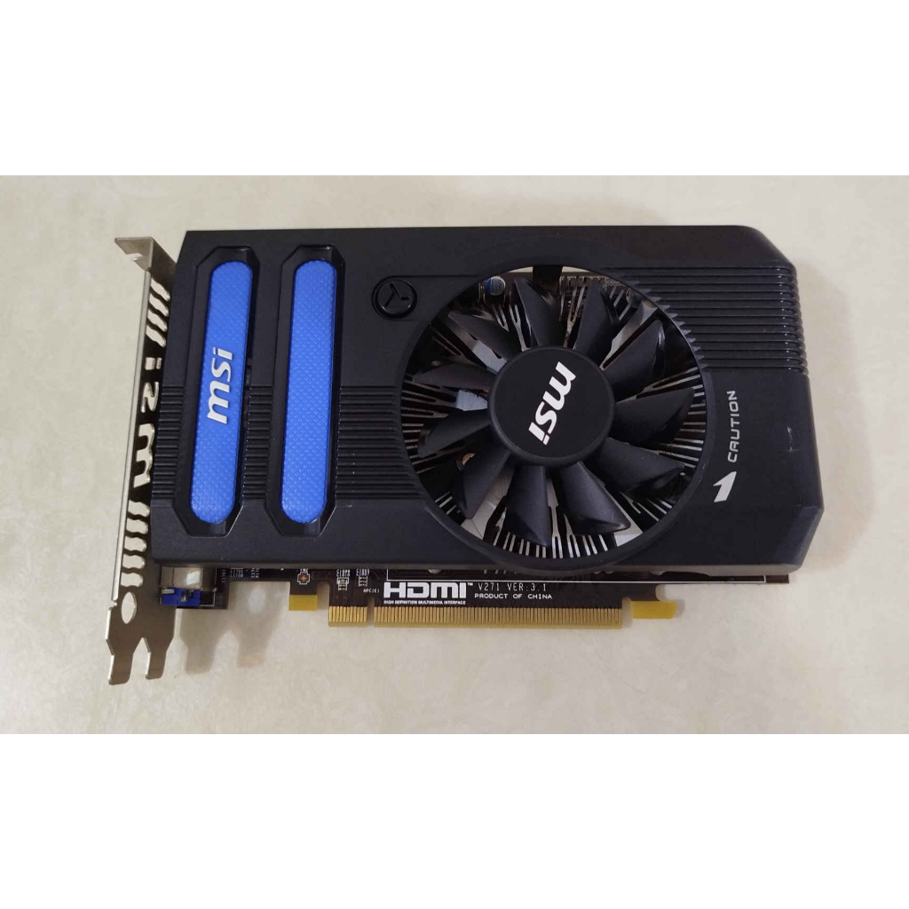 MSI AMD R7770 HD7770 1GD5 Freesync (R7750 N730K R7 250x 可參考) | 蝦皮購物