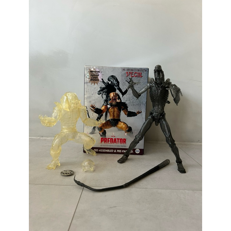 現貨 Medicom Toy ALIEN vs PREDATOR AVP 終極戰士 異形 玩具反斗城 限定 透體 | 蝦皮購物