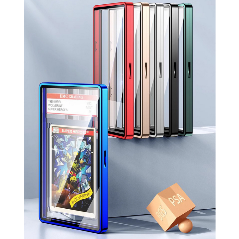 BEETLE 金屬 卡磚 BGS PSA 保護殼 抗UV 展示框 35PT 送展示支架 球員卡 寶可夢卡 遊戲王卡 | 蝦皮購物