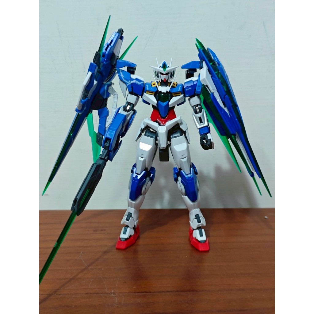 現貨 完成品 萬代 PB魂商限定 RG 1/144 鋼彈00 00Q 全刃式 能天使鋼彈 | 蝦皮購物