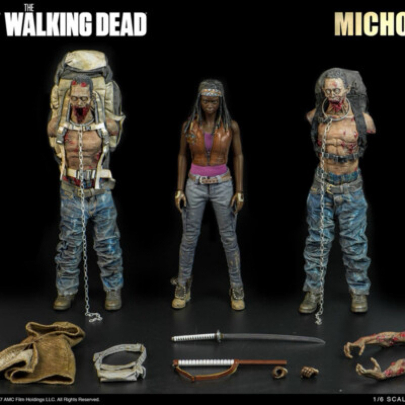 Threezero The Walking Dead 陰屍路 行屍走肉 米瓊恩 殭屍雙人 豪華組 | 蝦皮購物