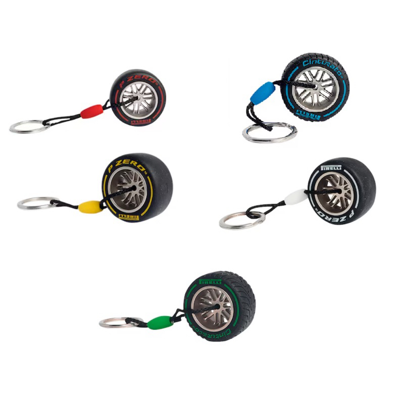 ~BuBuCars~ Pirelli 倍耐力 F1 Tyre Keyring 鑰匙圈 輪胎 吊飾 | 蝦皮購物