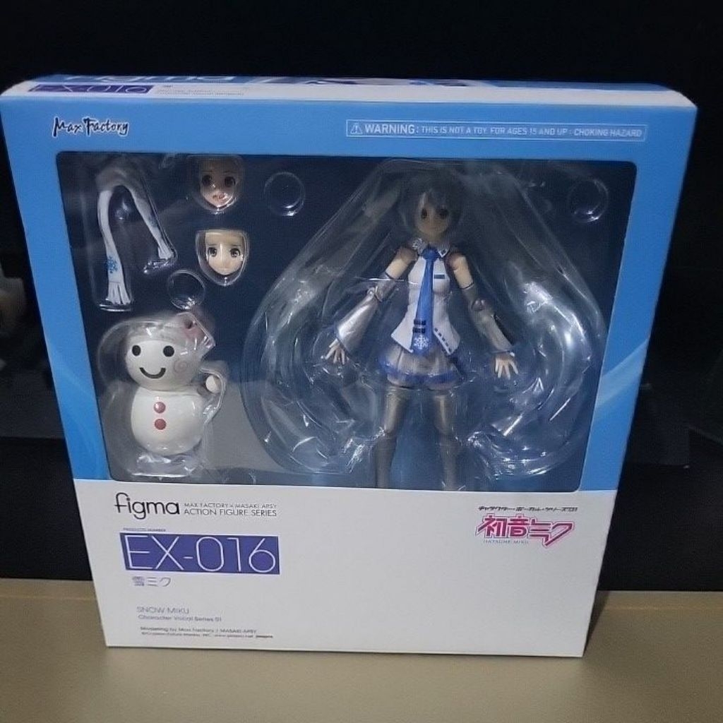 【台灣現貨】日版 GSC官網限定 Max Factory Figma EX-016 2014年 雪初音 | 蝦皮購物