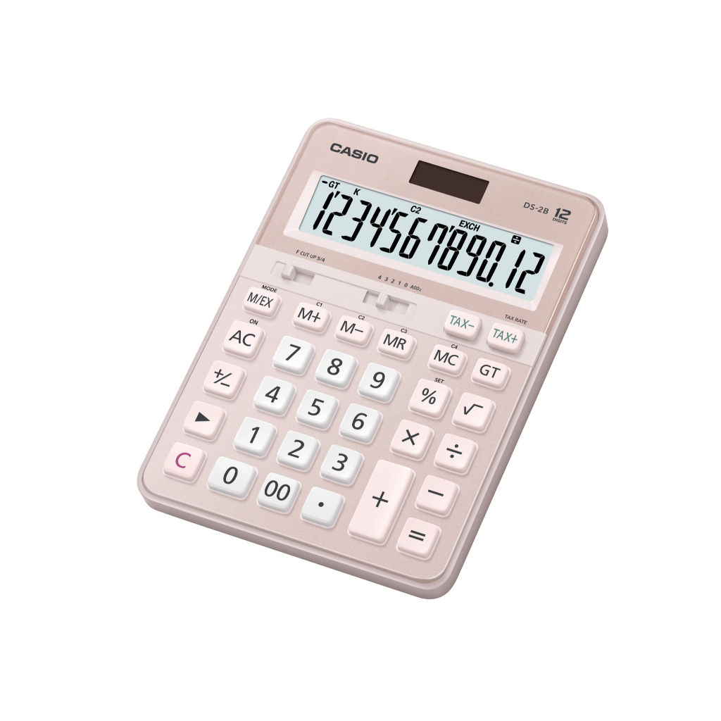 【CASIO卡西歐】12位數商用型計算機/DS-2B-PK | 蝦皮購物