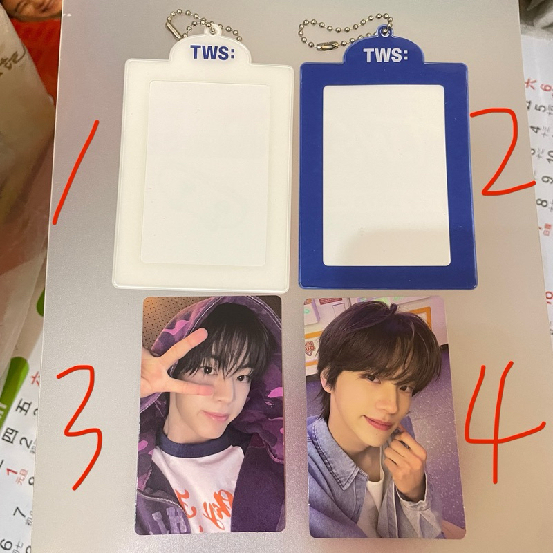 現貨 官方 TWS 迷你三輯 卡套 TRY WITH US weverse特典 小卡 道勳 晶㬊 申惟 wvs 特典卡 | 蝦皮購物