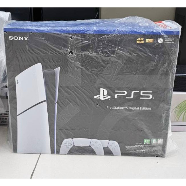 中市優惠13000 全新未拆SONY PS5 Slim 數位版 雙手把主機 CFI-2018B01 台灣公司貨保固一年 | 蝦皮購物