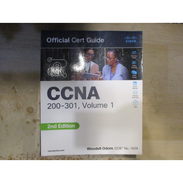 【三尺琴二手書】CCNA 200-301 Official Cert Guide Volume 1 | 蝦皮購物