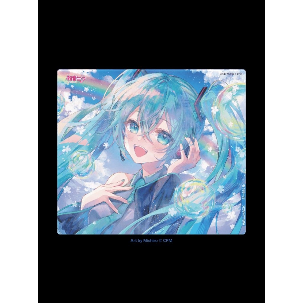 現貨 正版 官網下單 WALLHACK SP-004 Summer Miku 玻璃滑鼠墊 限定款 | 蝦皮購物
