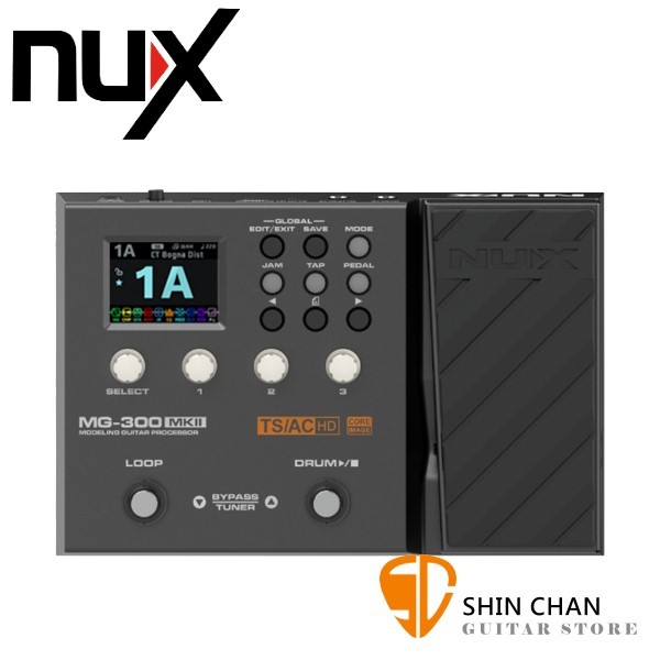 另贈多好禮 ☛ NUX MG300 MKII 綜合 效果器 音箱模擬/數位錄音 附變壓器 / 台灣公司貨 中文說明書 | 蝦皮購物
