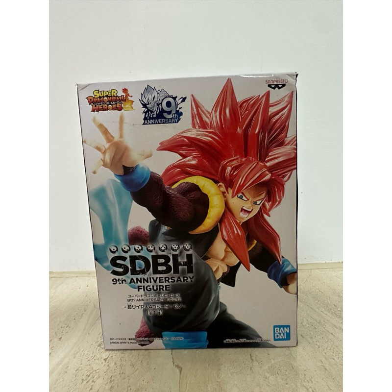 娃娃機拆擺七龍珠 SDBH HEROES 超四悟吉塔 超級賽亞人四 超4 9週年紀念 公仔 景品 金證 | 蝦皮購物