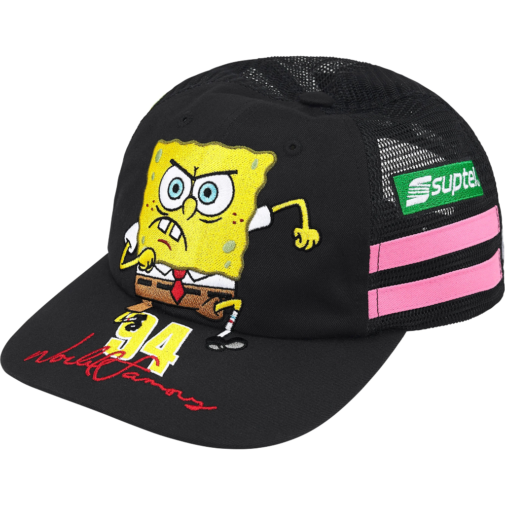Supreme X SpongeBob 2025 S/S 春夏 Hamilton Mesh 6-Panel 帽子 | 蝦皮購物