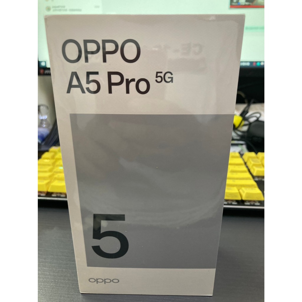 OPPO A5 Pro 5G (6G/128G) 摩卡棕 全新盒裝未拆封 門市優惠價5500 | 蝦皮購物