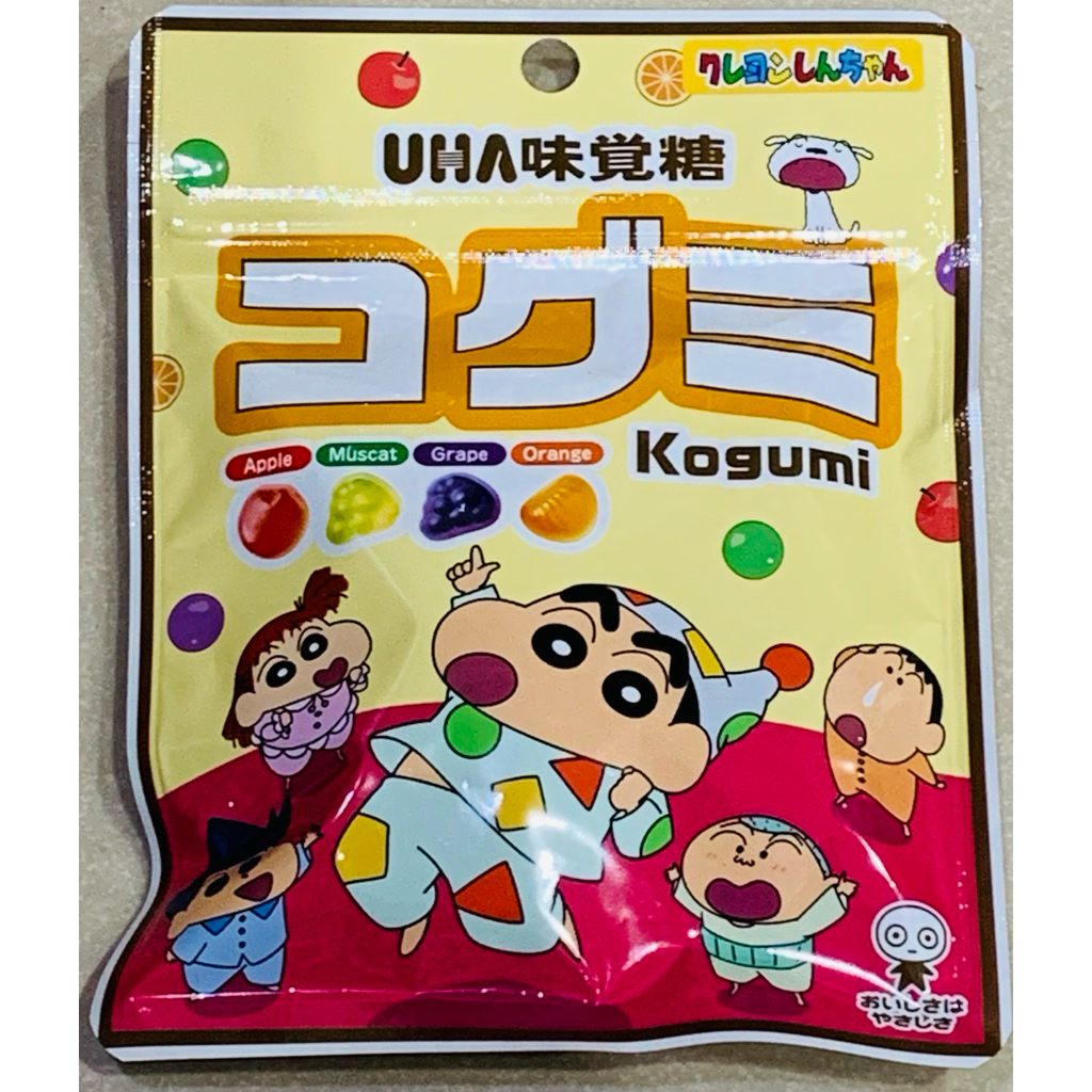 UHA 蠟筆小新 酷Q彌軟糖-水果味55g | 蝦皮購物
